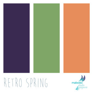 Colour scheme inspiration: retro spring | Malvolio
